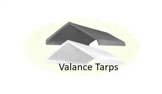 Valance Canopy Tarps with Secure Fit – Odc Canopy Kit Deals